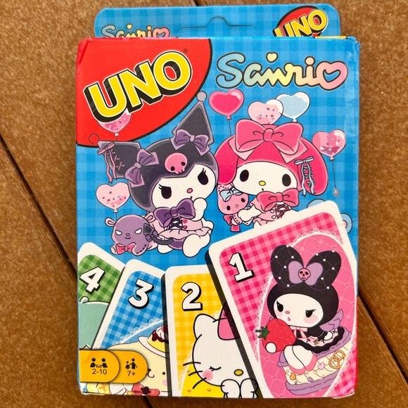 Mattel | Toys | Sanrio Hello Kitty Friends Uno Game Newnever Opened ...